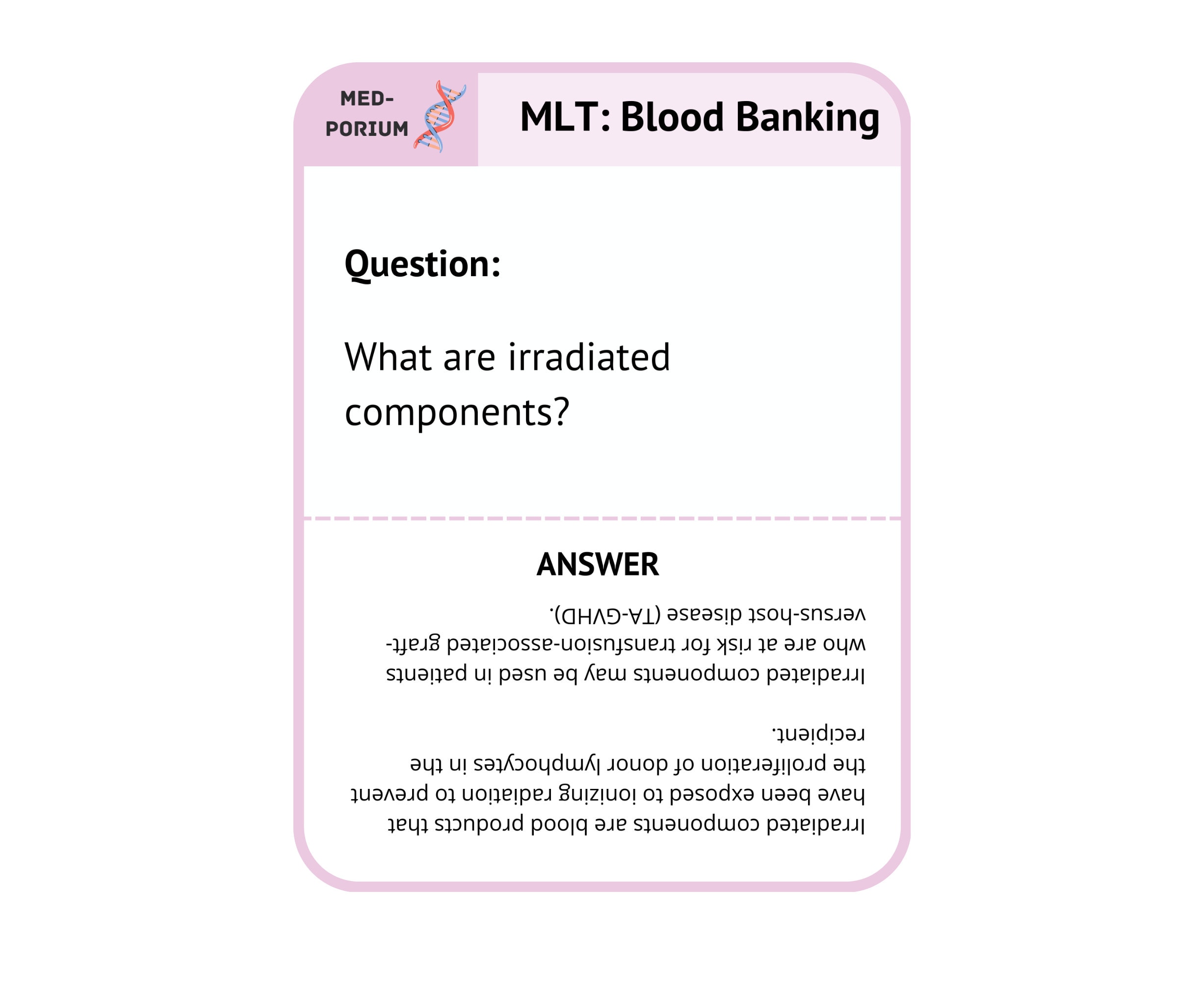 MLT (ASCP) Exam Flashcards: Blood Banking - Etsy