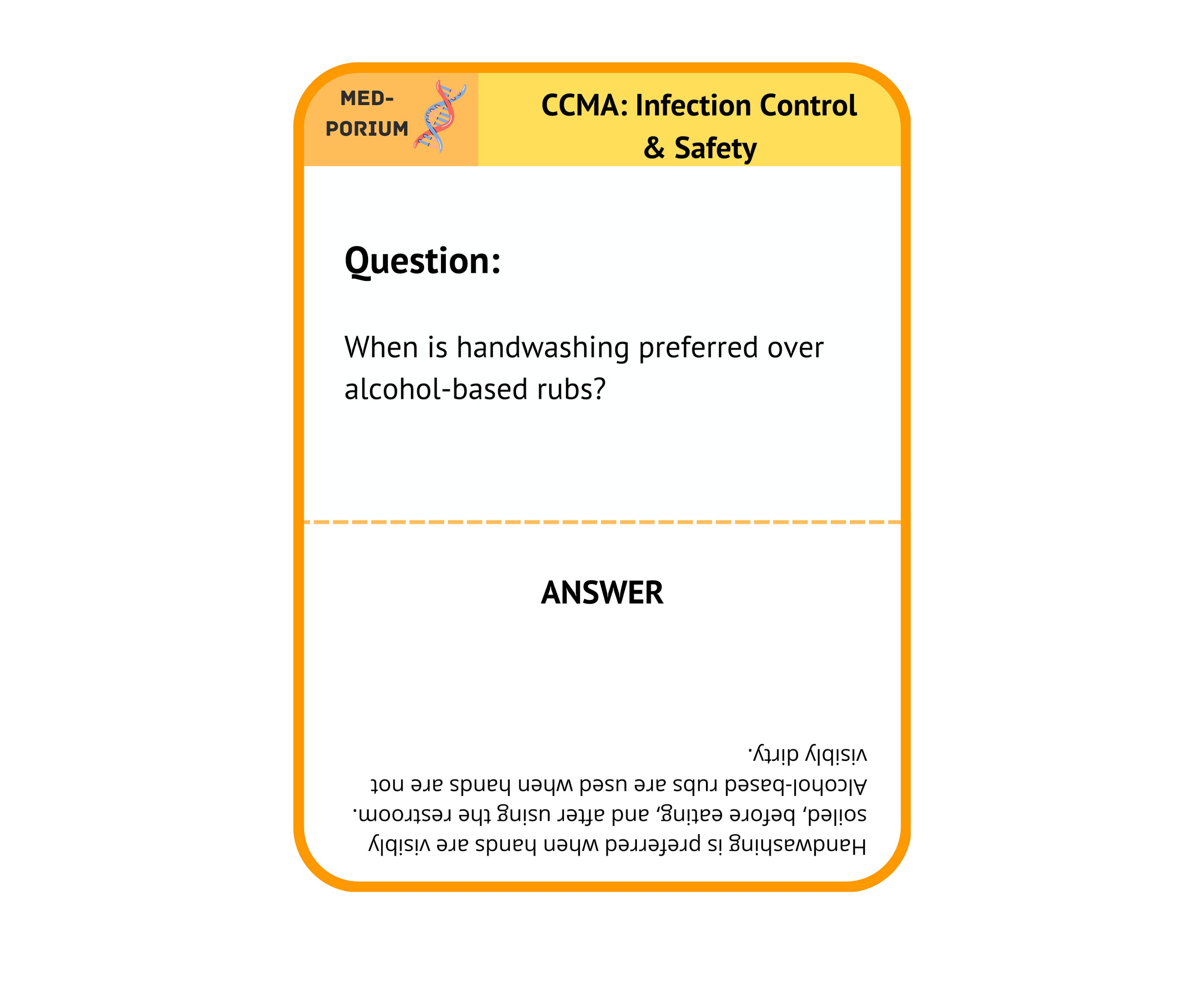 CCMA (NHA) Exam Flashcards: Infection Control & Safety - Etsy