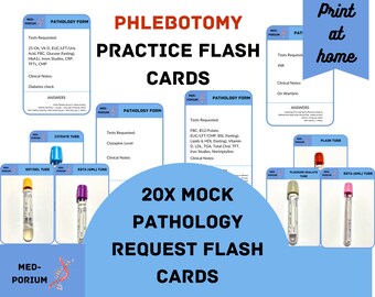 Phlebotomy Order of Draw Tubes - Etsy