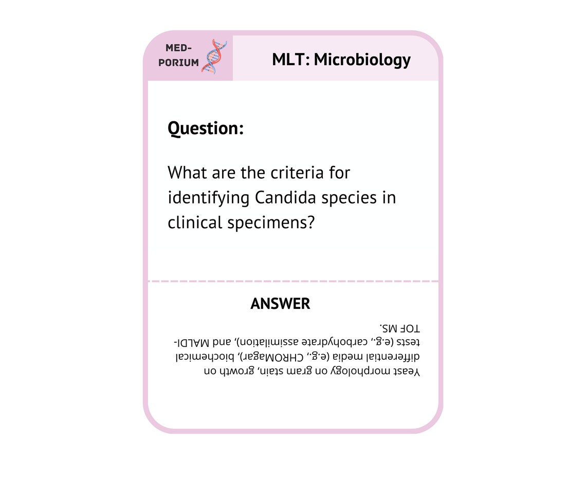 MLT (ASCP) Exam Flashcards: Microbiology - Etsy