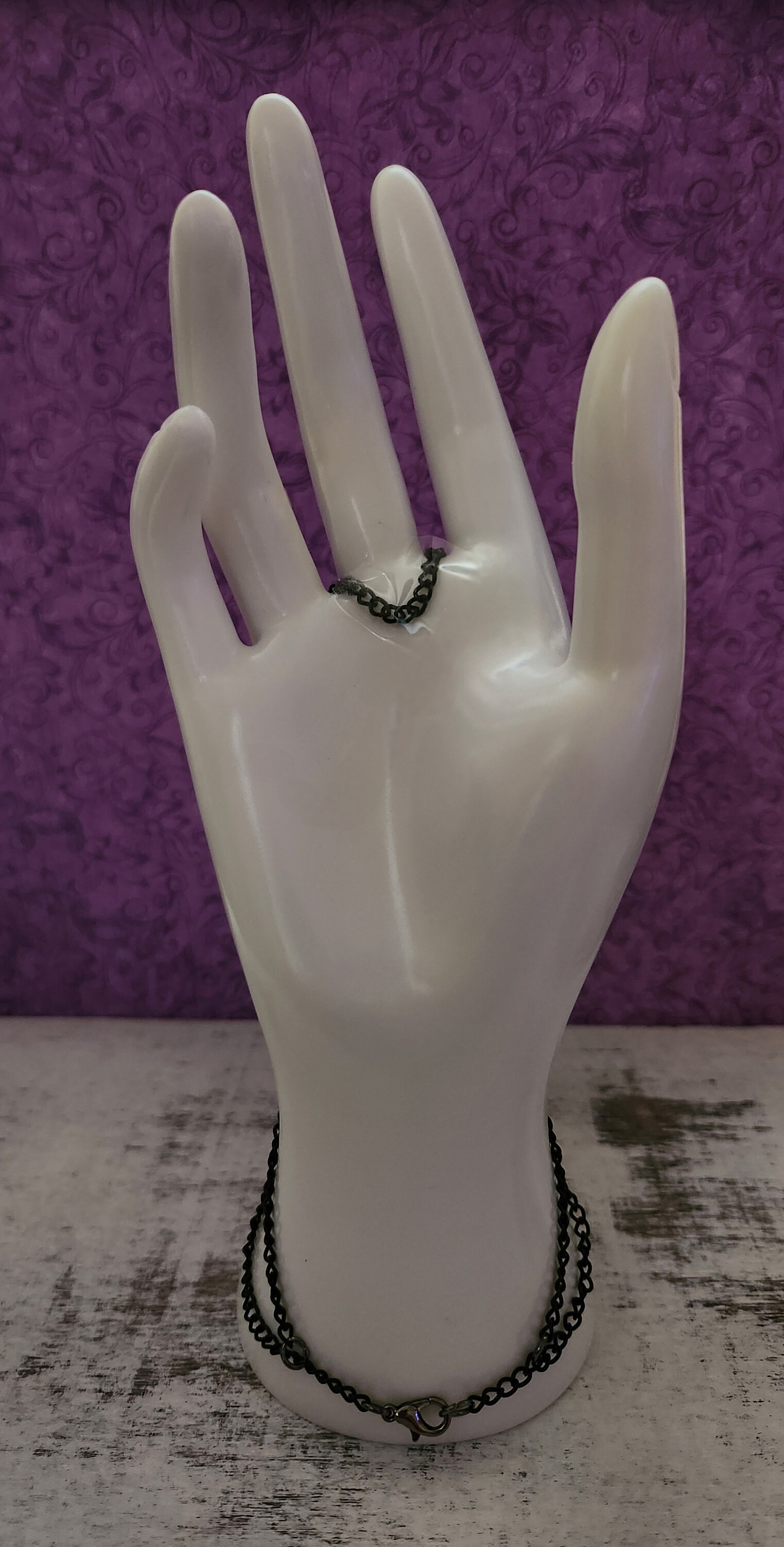 Boho Layered Hand Chain Finger to Wrist Bracelet 7" or 8" Stainless ...