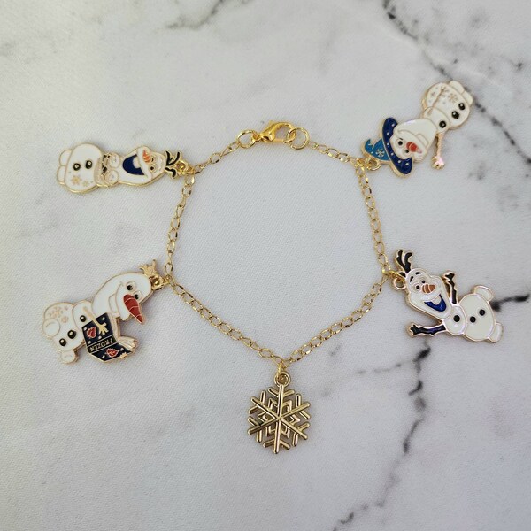 Olaf Charm - Etsy