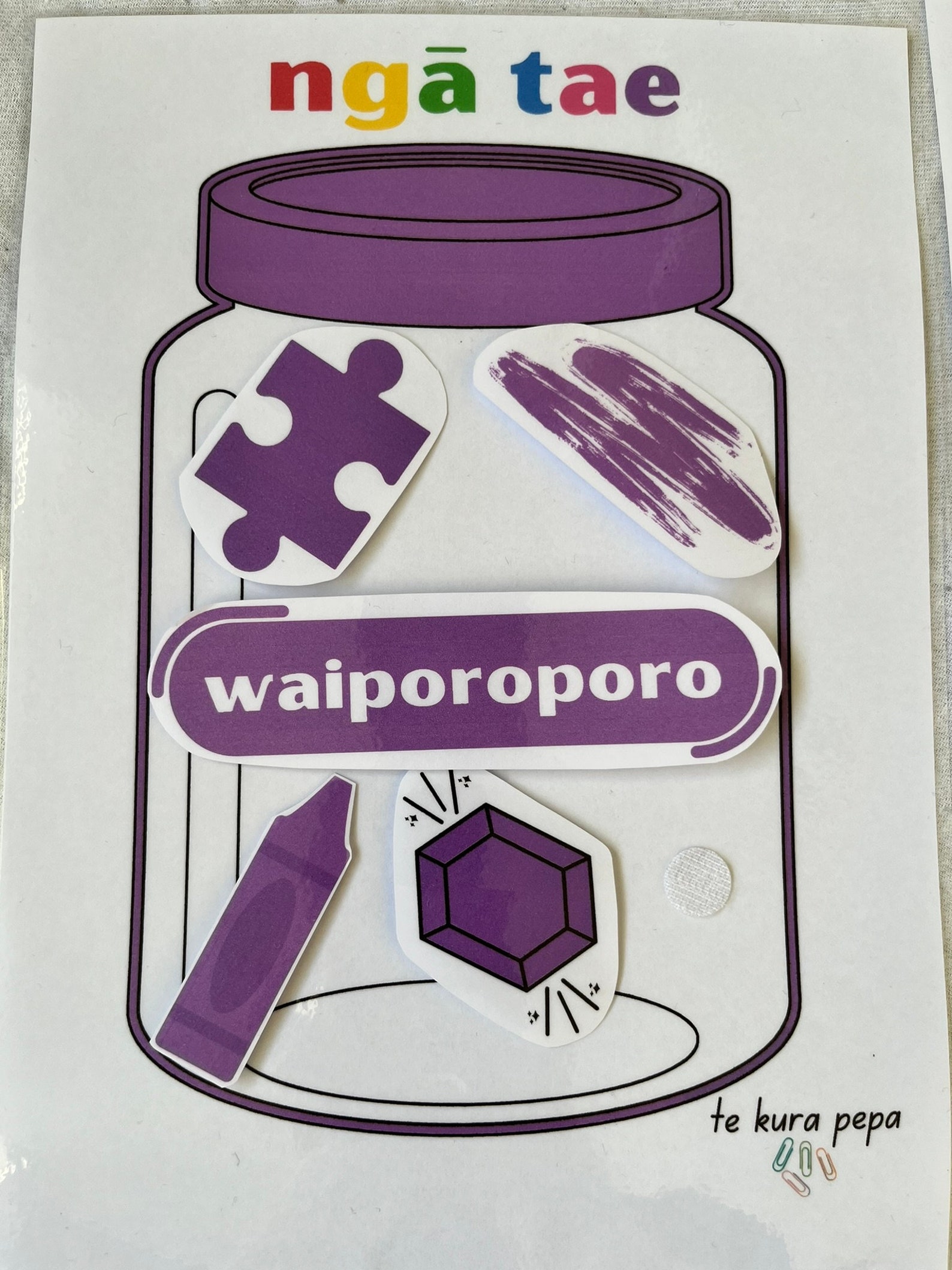 Printable Colour Matching Game, Te Reo Maori and English - Etsy
