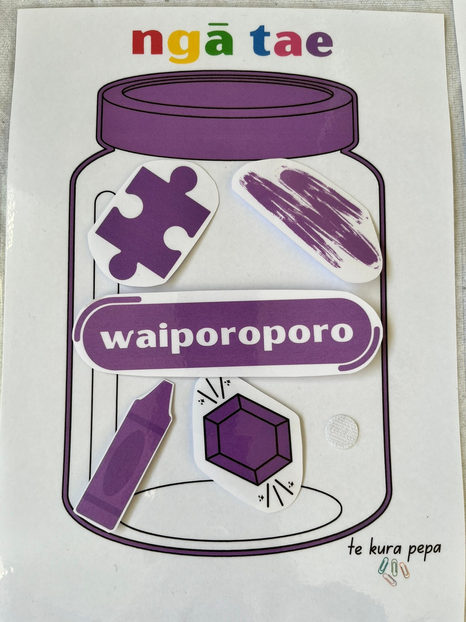 Printable Colour Matching Game, Te Reo Maori and English - Etsy