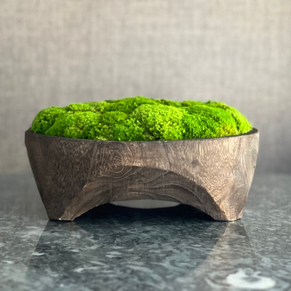 Moss Table Decor - Etsy