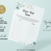 Editable Name That Baby Song Game Template Soft Eucalyptus - Etsy