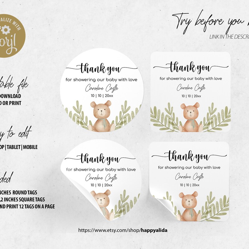 Teddy Bear Stickers - Etsy