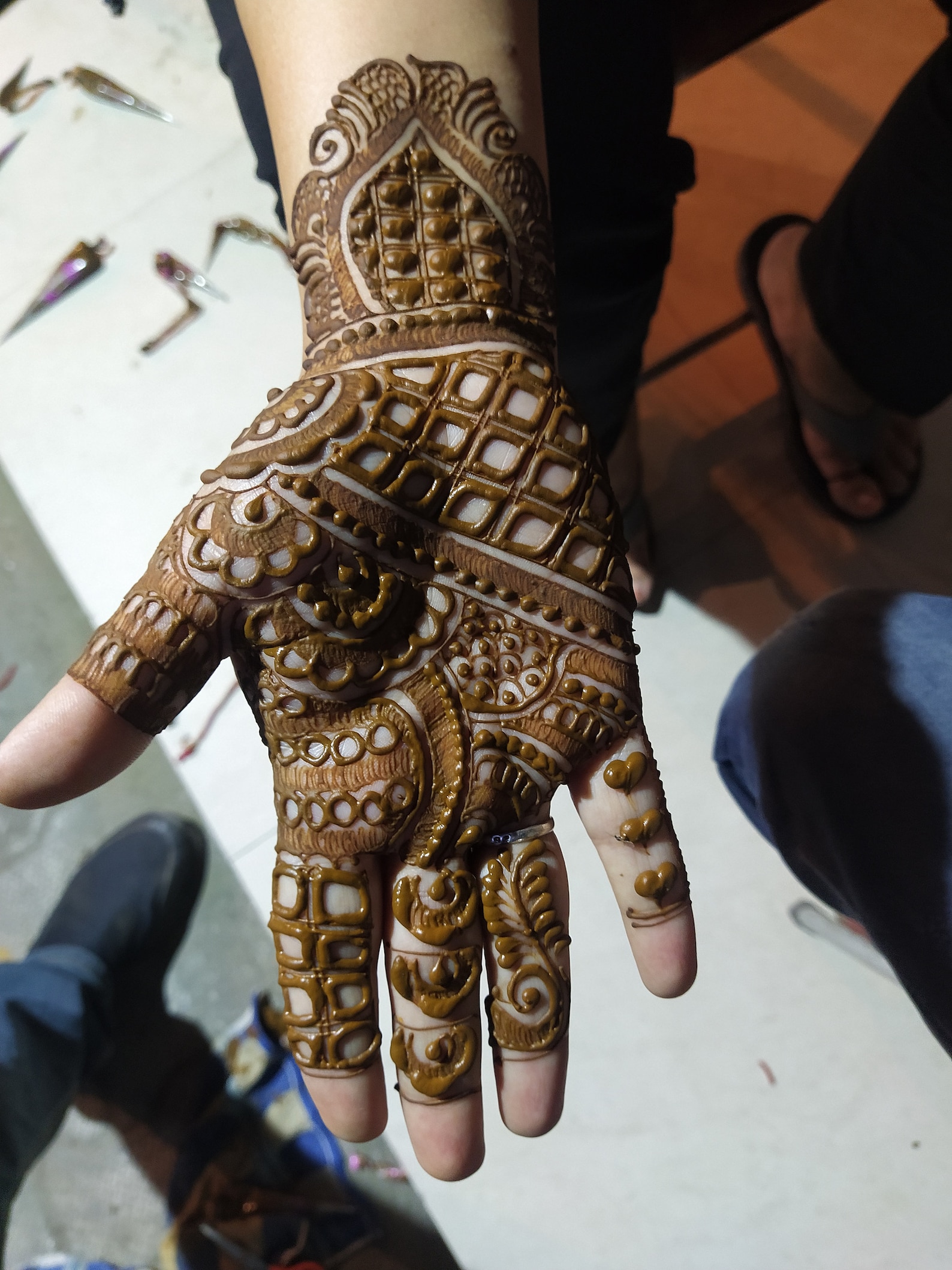 12x - (1x Free) Henna Tattoo, Temporary Tattoo, Henna, Henna Cone, Body Tattoo, Mehendi, Natural ...