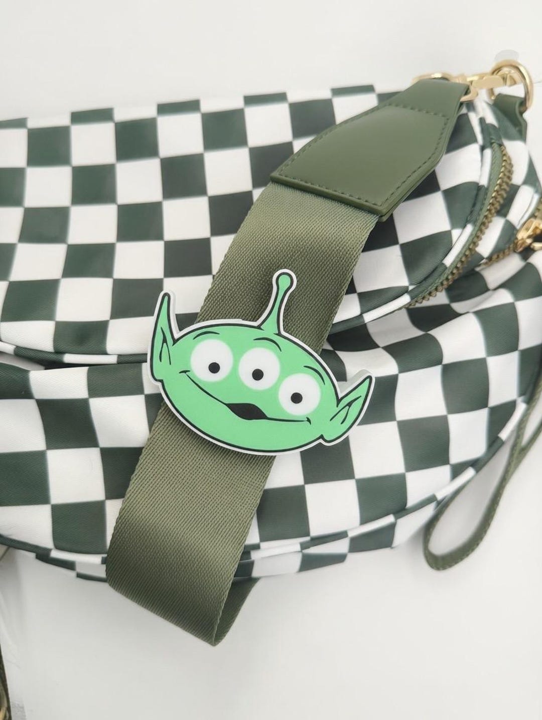 Green Alien Belt Bum Bag Charm - Etsy