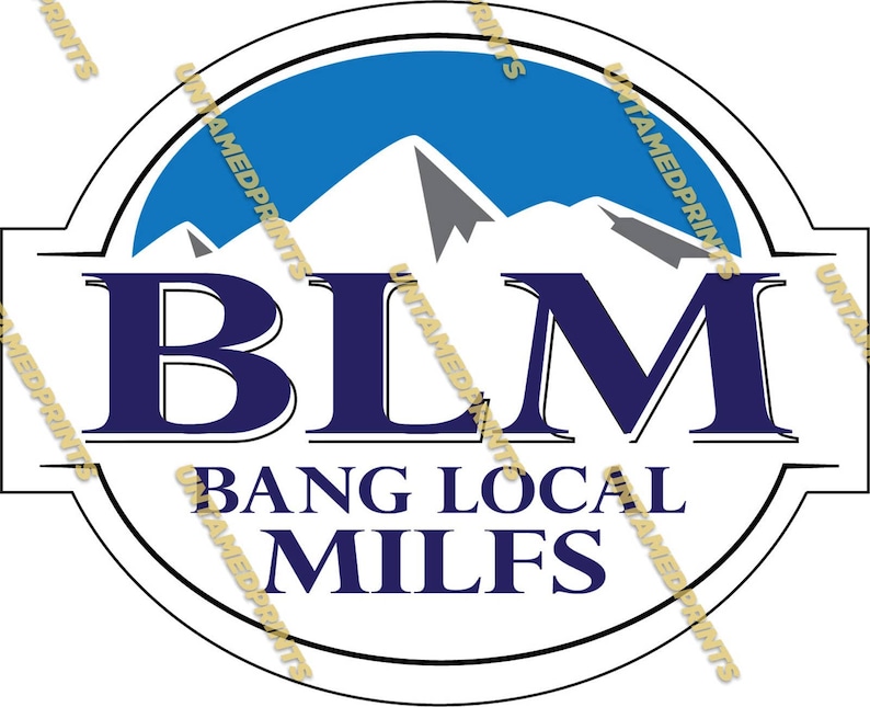 BLM - Bang Local Milfs STICKER- Cute Waterproof Funny Vinyl Decal ...
