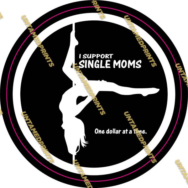 I Support Single Mom - Etsy