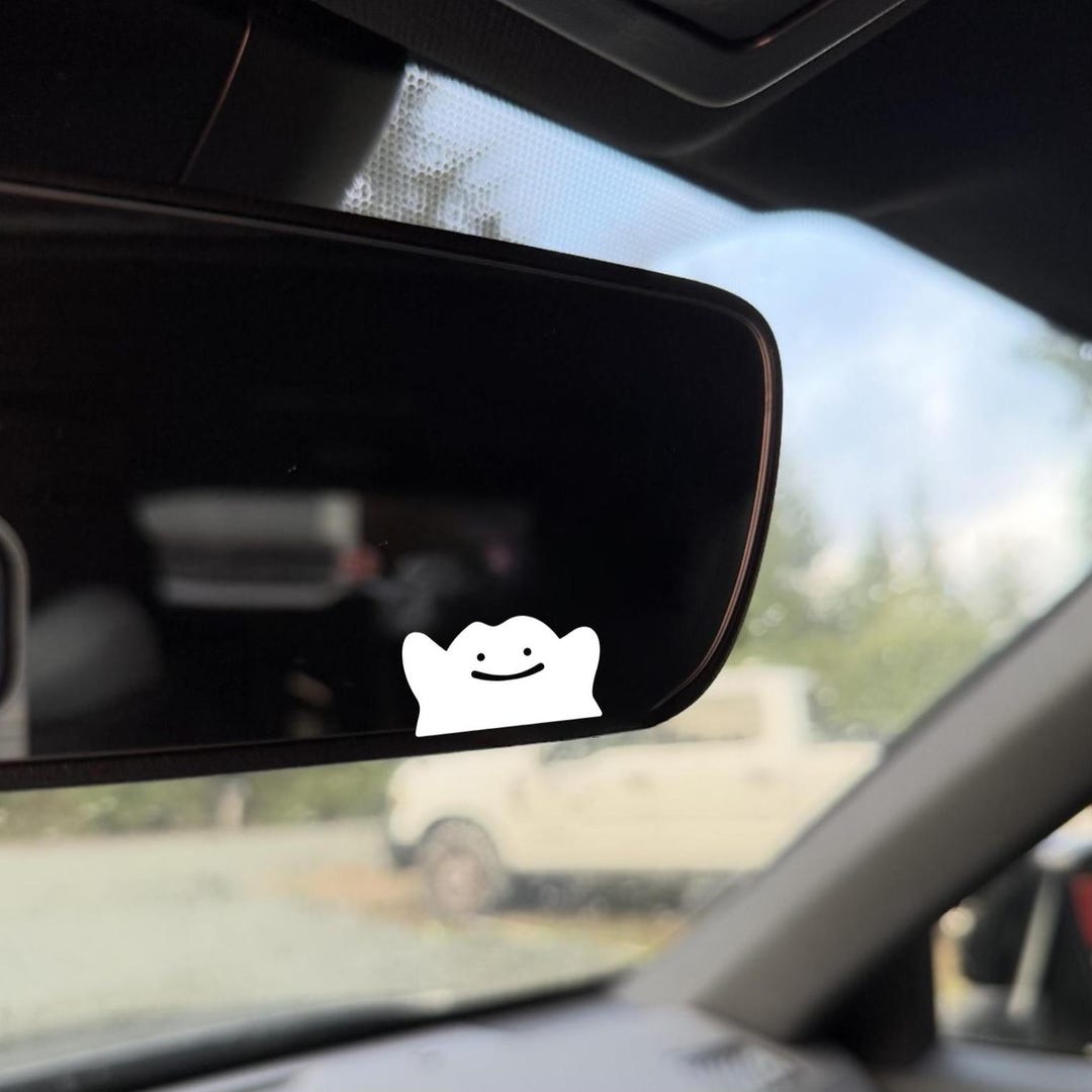 Purple Shapeshifter Peeker DECAL - Rear View Window Mirror Water Bottle ...