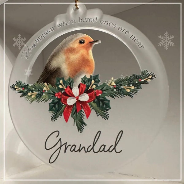 Robin Bauble - Etsy UK