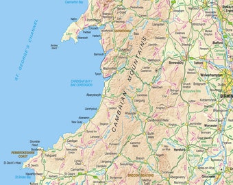 Gleason's Flat Earth Map Poster A5, A4, A3, A2, A1, A0 - Etsy