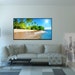 Caribbean Beach, Sea, Palm Trees Poster Print A5, A4, A3, A2, A1, A0 - Etsy