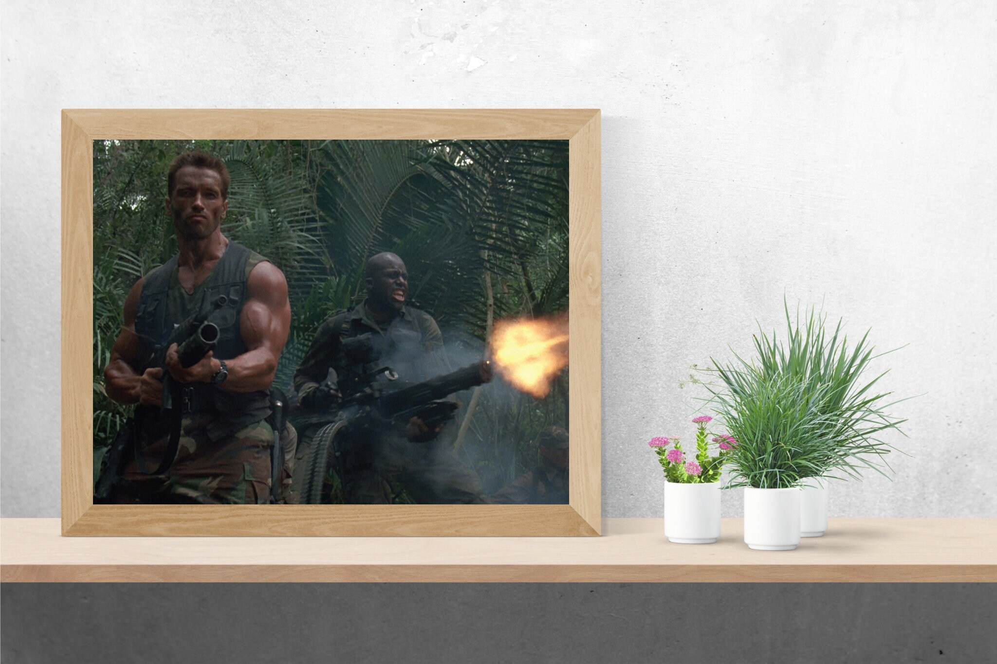 Predator Arnold Schwarzenegger Classic Movie Poster A5, A4, A3, A2, A1 ...