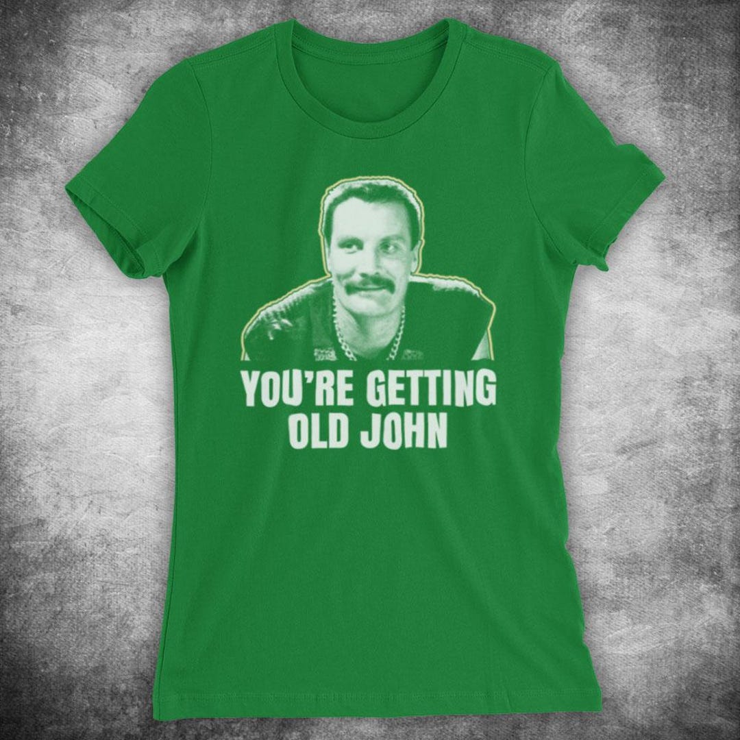 Commando Bennett You're Getting Old John Matrix 80s Action Arnie Womens ...