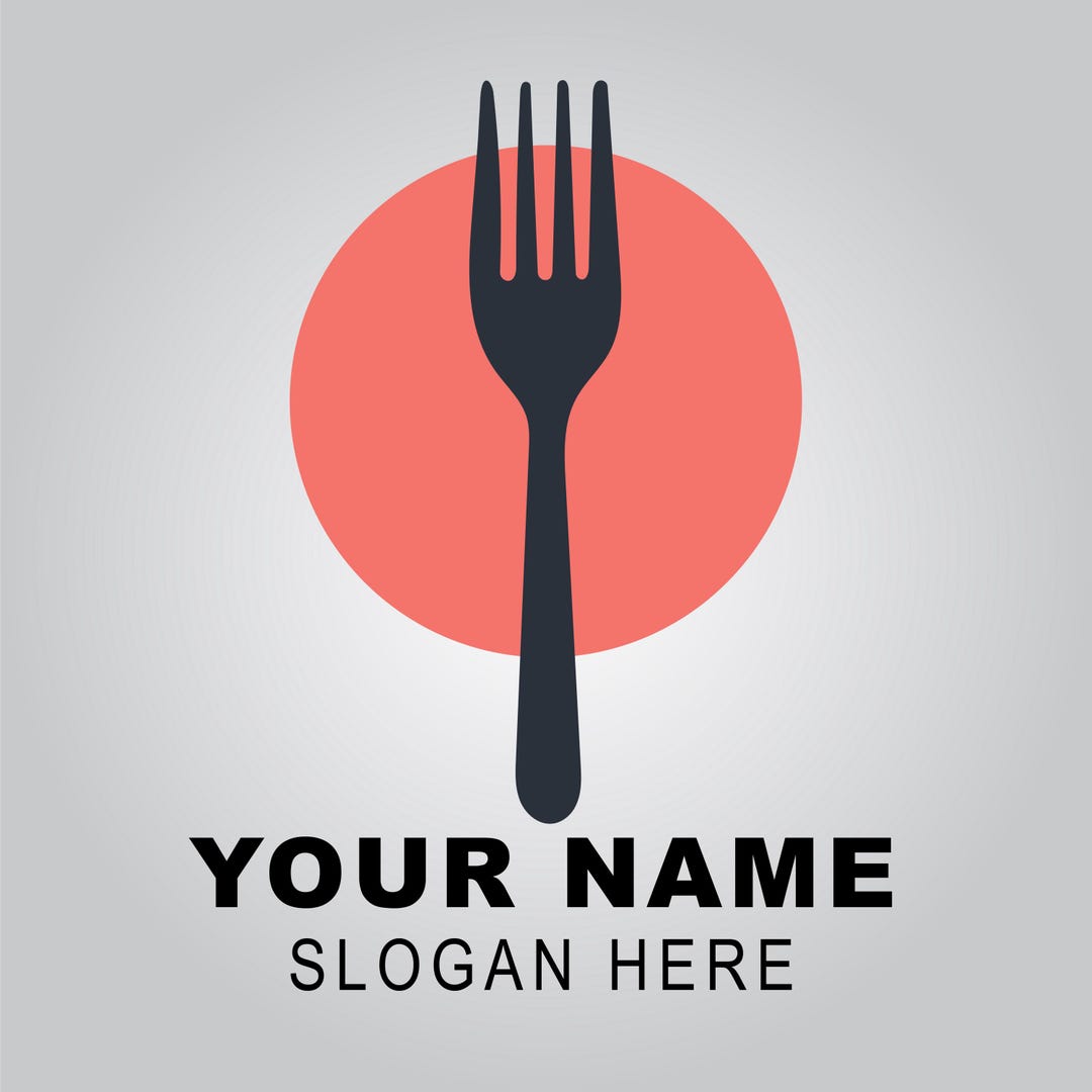 Premade Restaurant Logo Design I Editable Kitchen Logo I Small Business ...