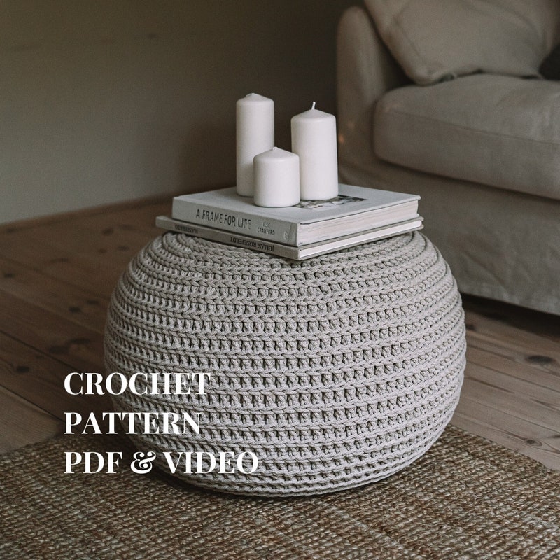 Pouf Ottoman - Etsy
