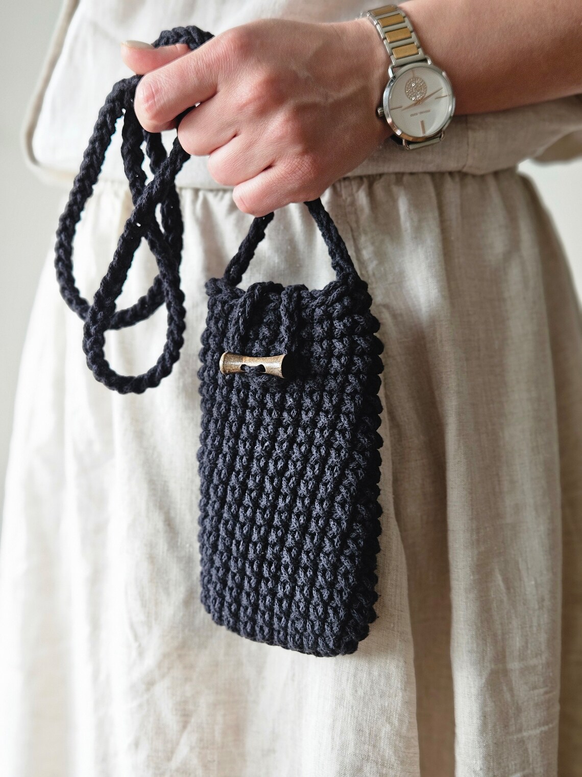 Crochet Phone Bag PATTERN Crochet Phone Holder Pattern Crochet Cell ...