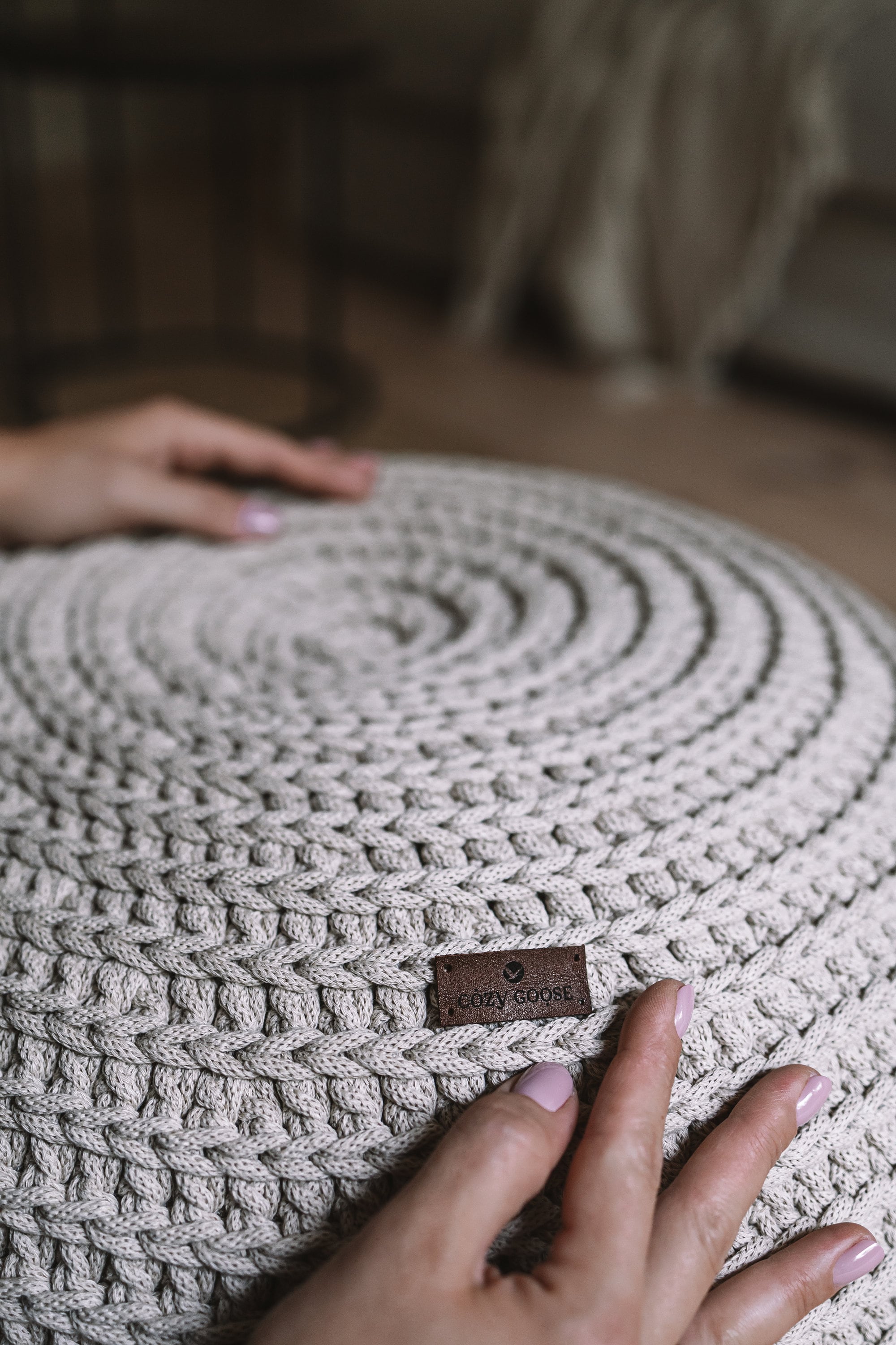 Crochet Pattern PDF Set 2 in 1 Crochet Ottoman Pouf Pattern Crochet ...