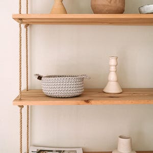 Crochet Storage Small Basket With Handles PATTERN - Crochet PDF Pattern ...