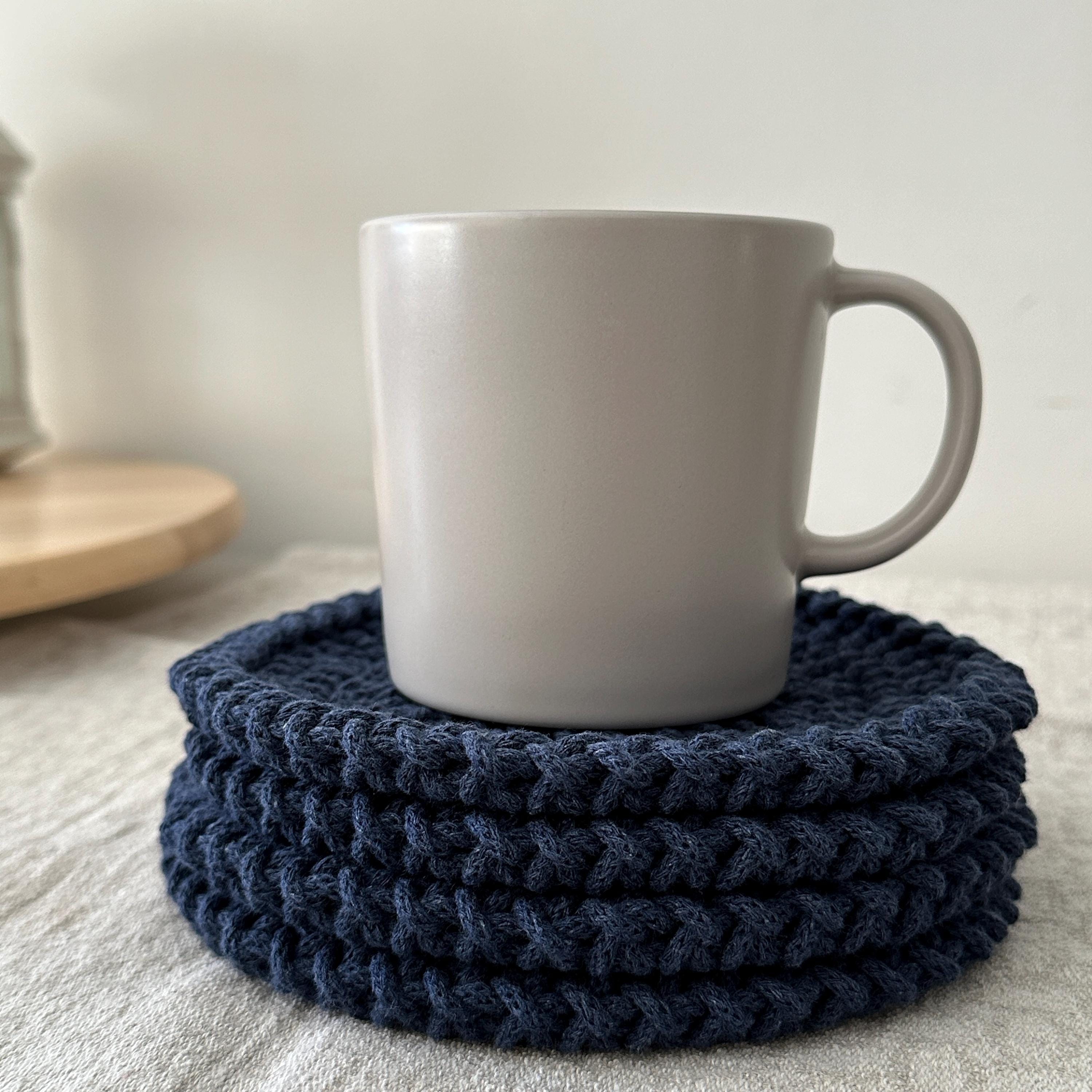 Crochet Coasters With Holder Pattern: Beginner PDF Set - Etsy