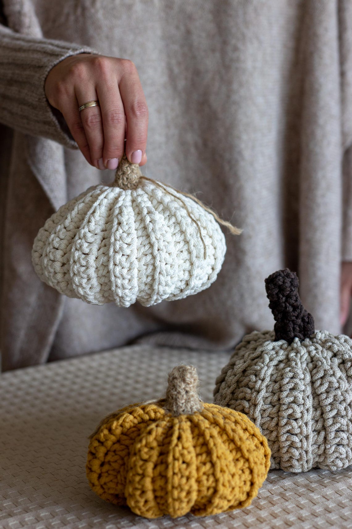 Crochet Pumpkins Pattern: 4 Sizes, Beginner Friendly (PDF Pattern) - Etsy