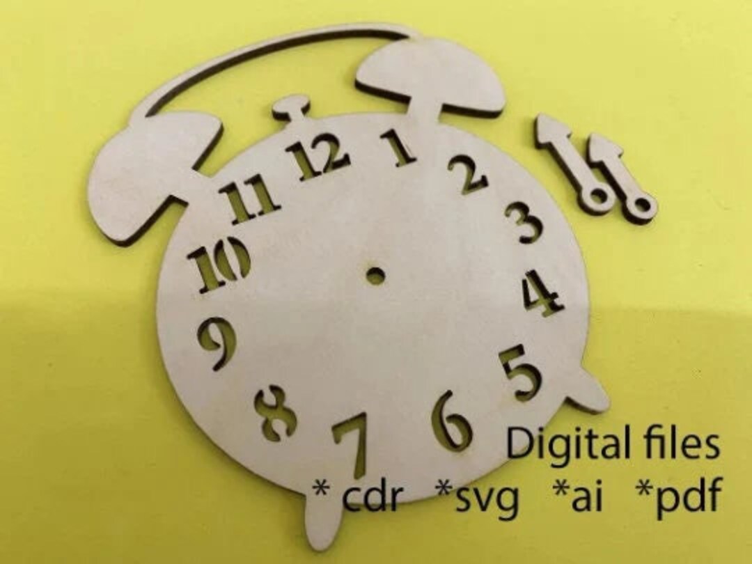 DIGITAL FILE Busy Board Detail Clock, Laser Cut Detail, Busy Board ...