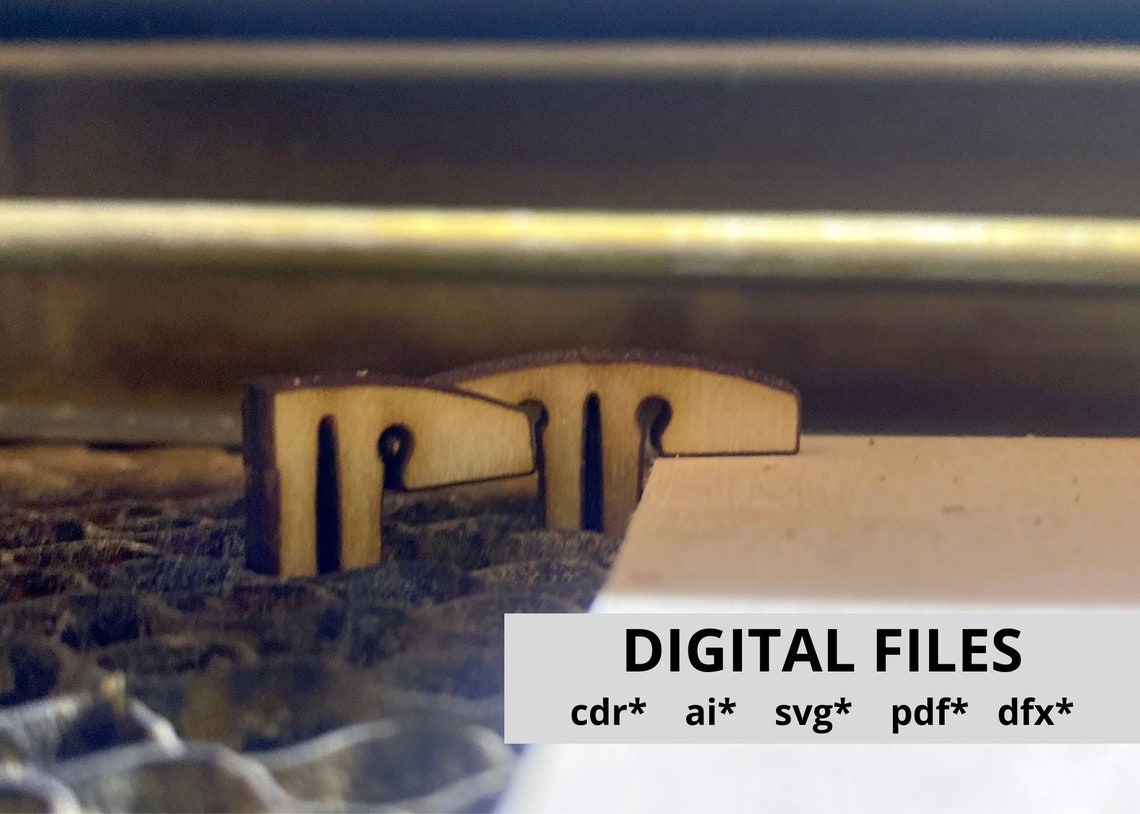 Glowforge Pins, Glowforge Svg Files, Honeycomb Pin, Pin for Honeycomb Tray - Etsy