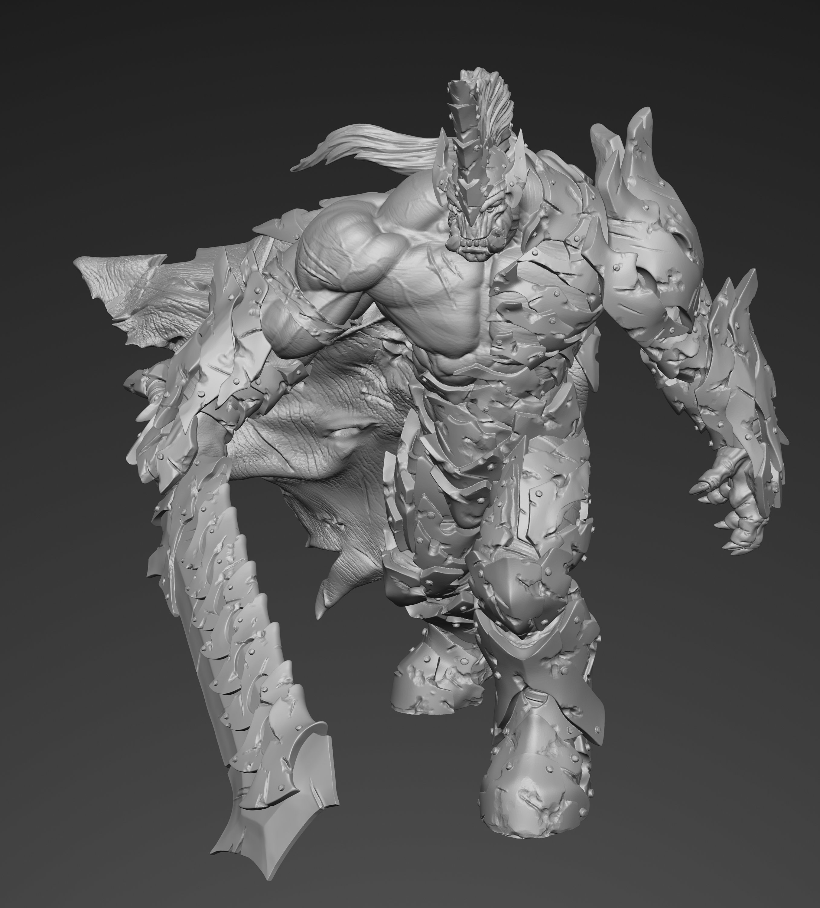 Orc Warlord | Monsters | STL Model | 3D Printable - Etsy Canada
