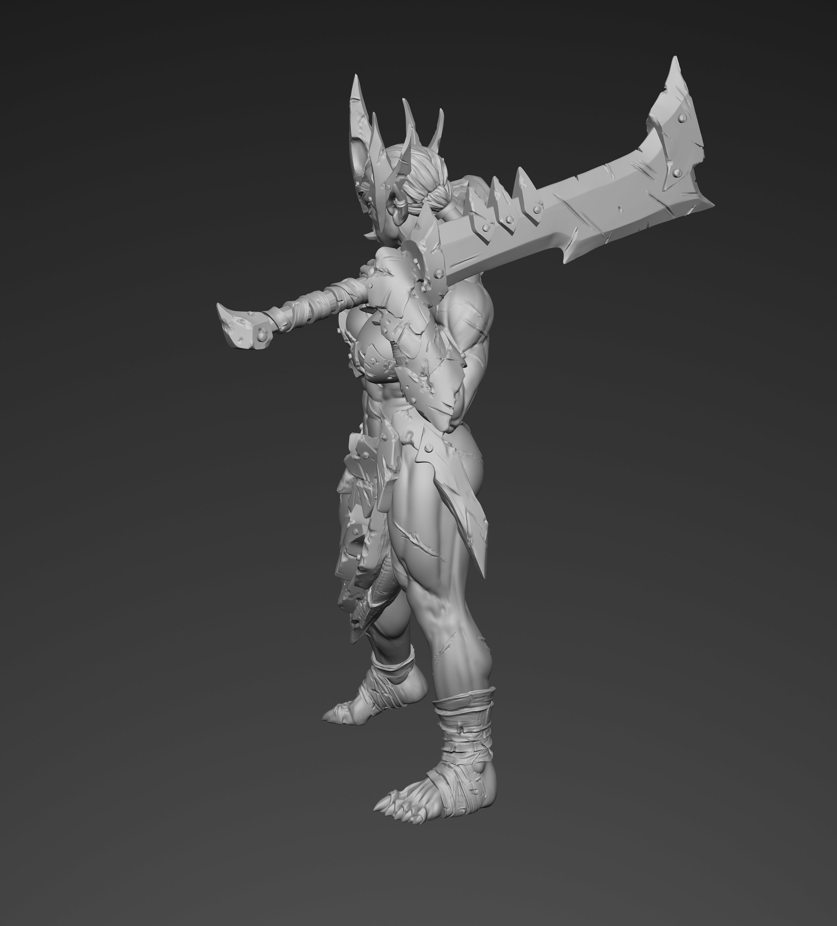 Orc Queen Monsters STL Model 3D Printable - Etsy