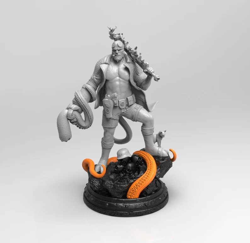 Hellboy - Standing | Movie | STL Model | 3D Printable - Etsy