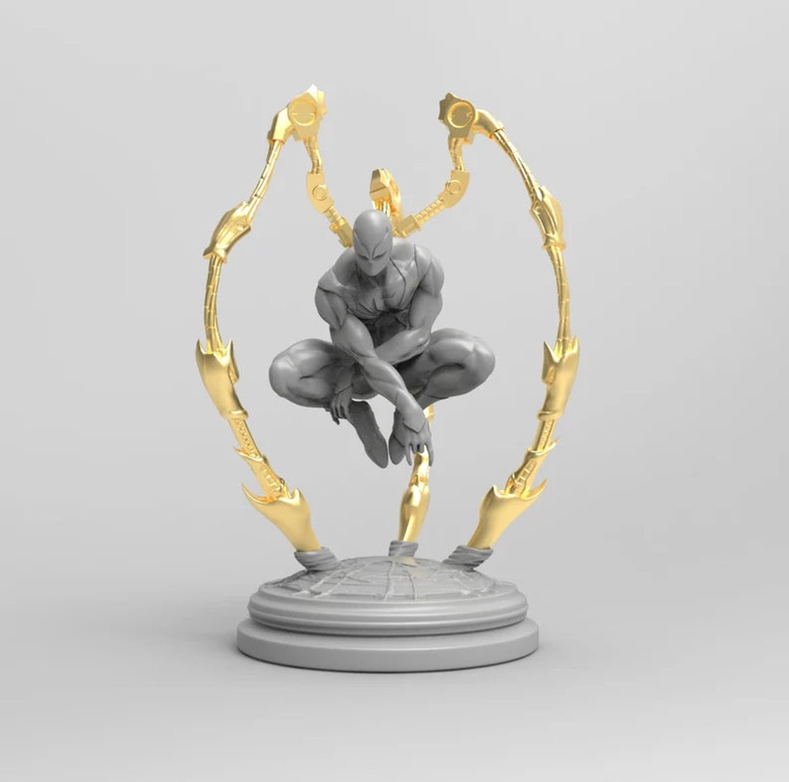 Iron Spiderman - Standing | Marvel | STL Model | 3D Printable - Etsy
