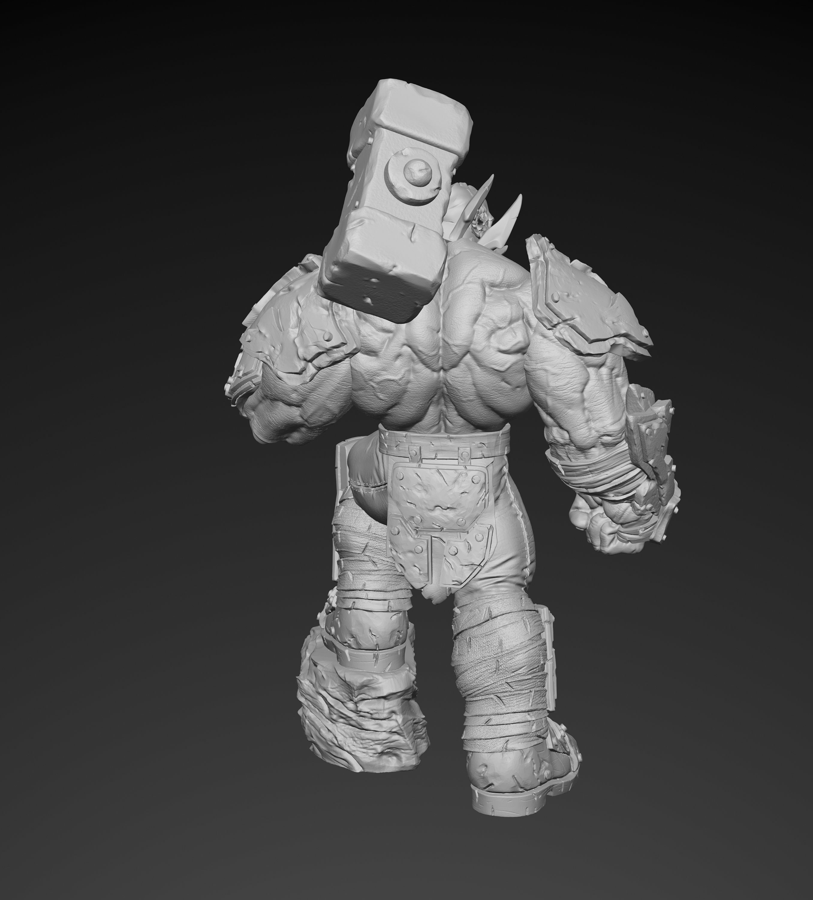 Orc Champion V2 Miniatures STL Model 3D Printable - Etsy