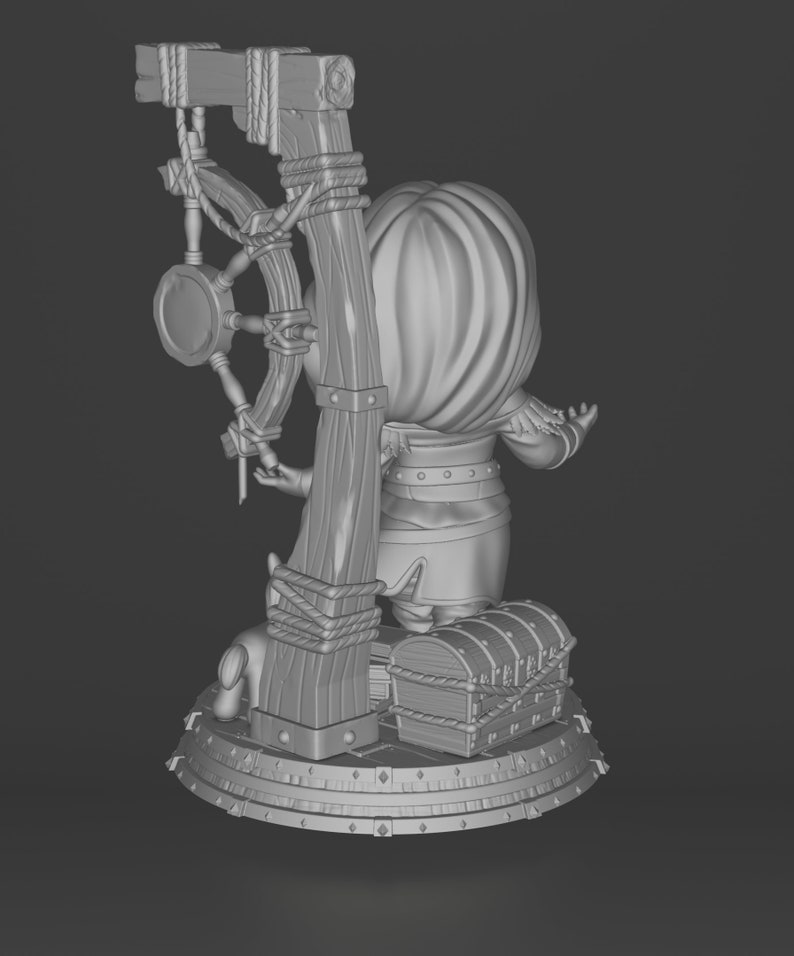 Yennefer Chibi the Witcher STL Model 3D Printable - Etsy