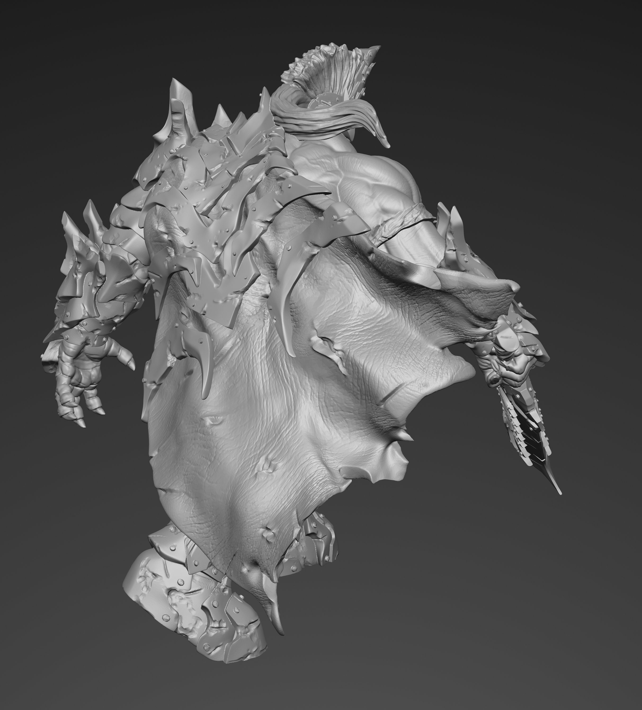 Orc Warlord | Monsters | STL Model | 3D Printable - Etsy Canada