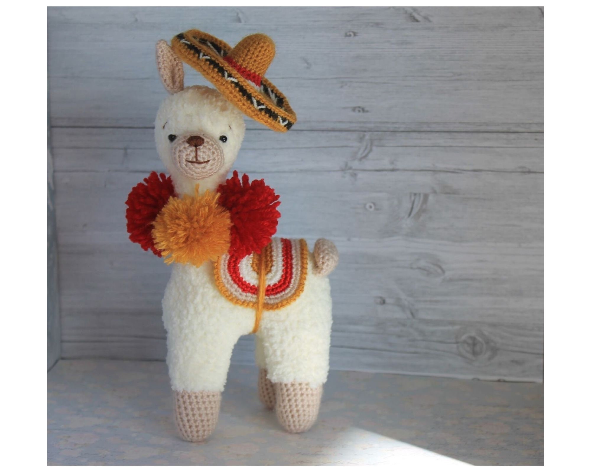 Crochet Llama Toy Pattern - Etsy