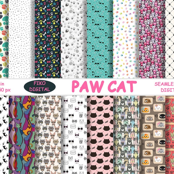 Pet Digital Paper - Etsy
