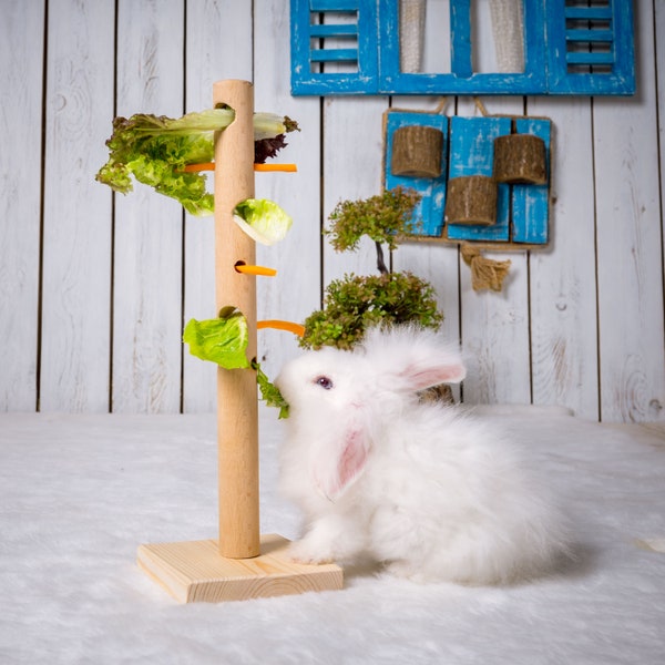 Wooden Bunny Stand - Etsy