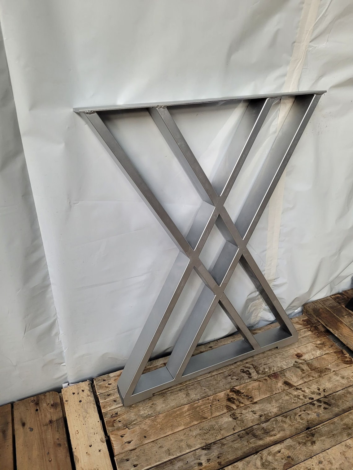 X2 Metal Diamond Dining Table Legs - Etsy UK