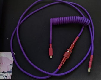 Purple Keyboard Cable - Etsy