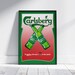 Carlsberg Liverpool FC Beer Poster, Liverpool Print, Liverpool Beer ...