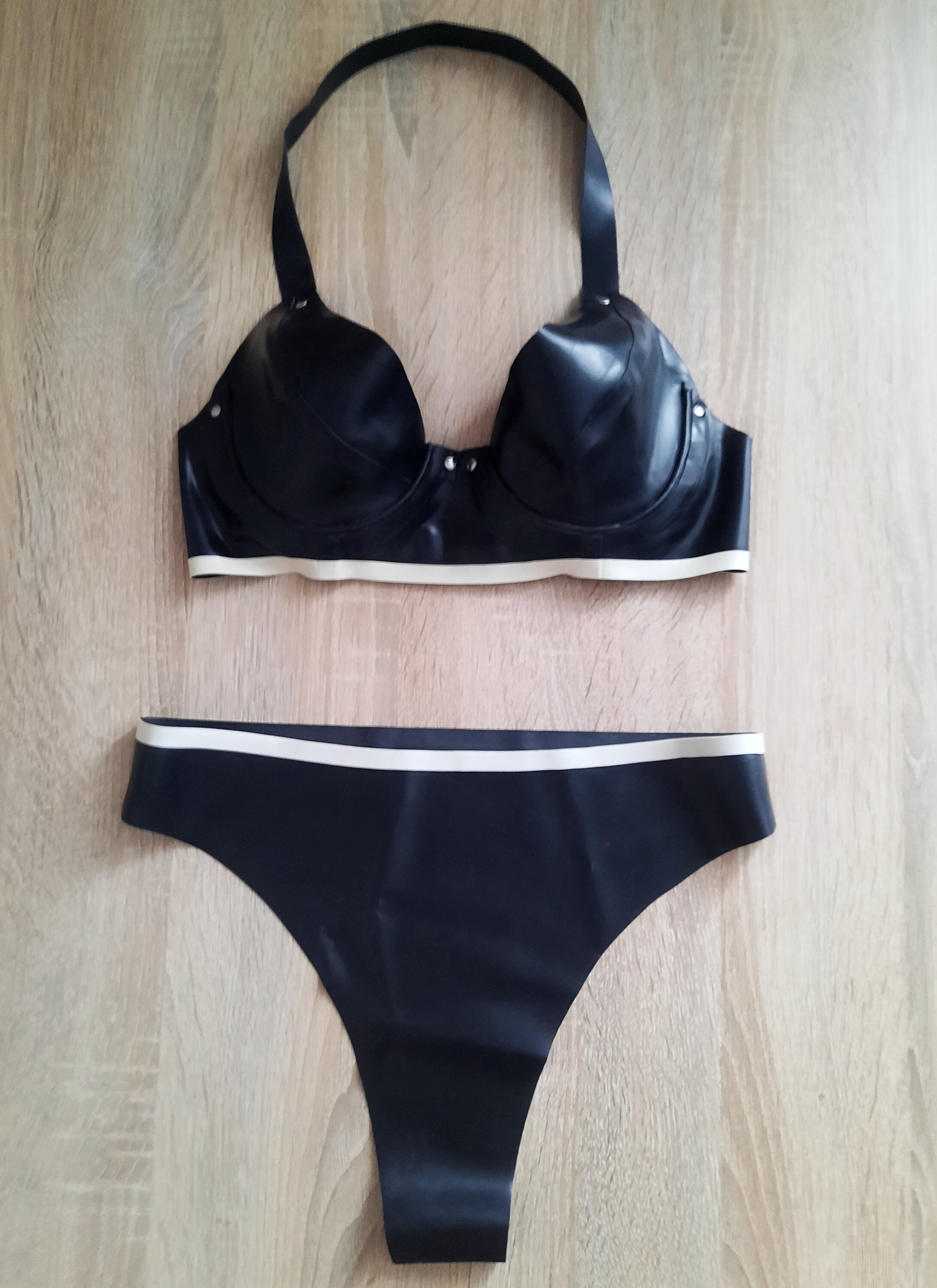 Latex-bh, Latex-dessous, Latex-badeanzug, Gummi-bh - Etsy.de