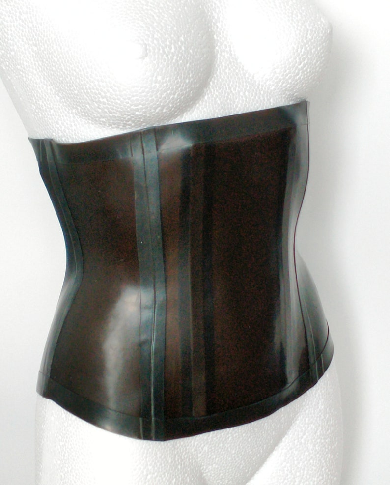 Latex Waist Corset Belt, Rubber corset, Latex Waist belt, Natural latex ...