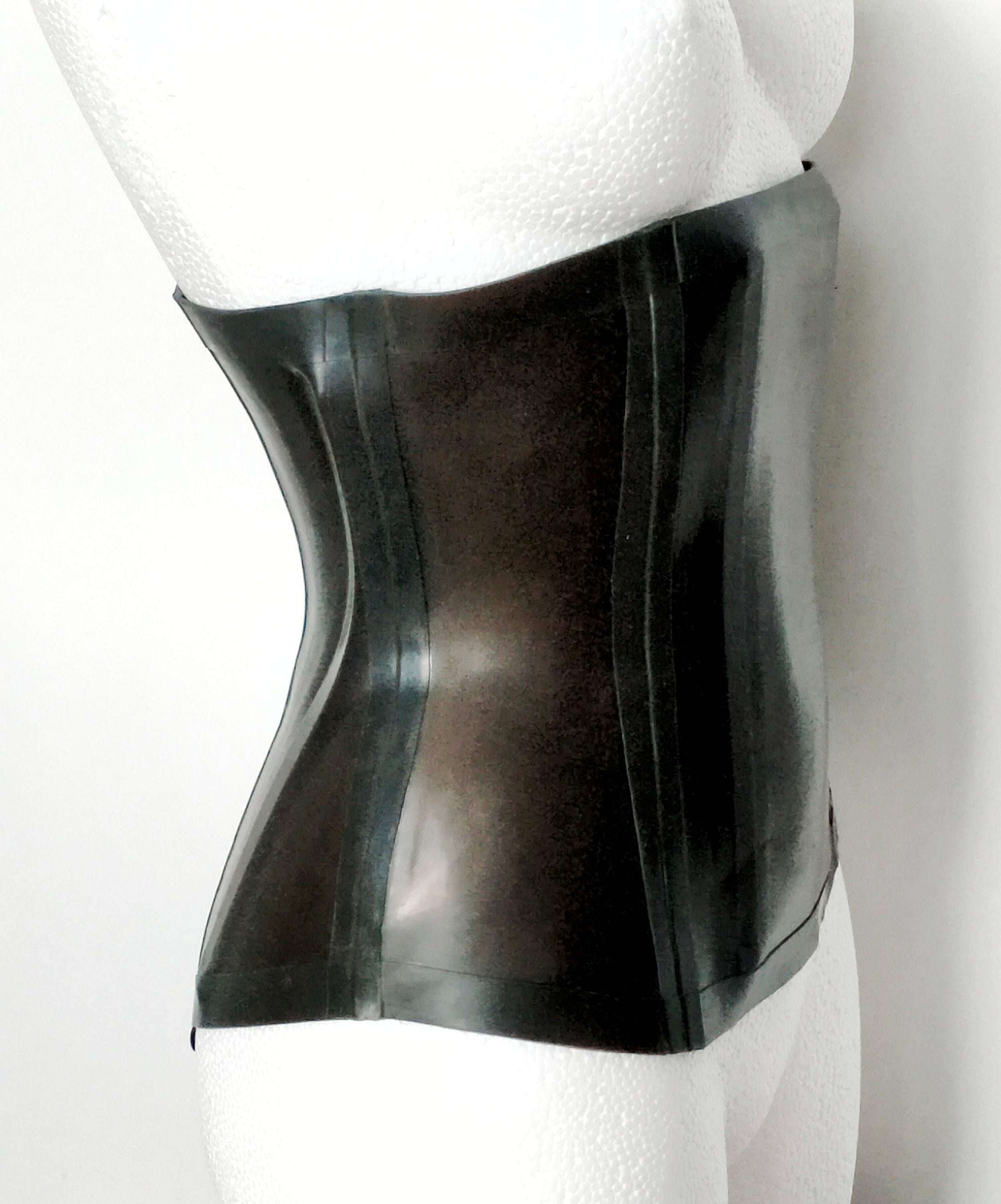 Latex Waist Corset Rubber Corset Natural Latex Corset Etsy