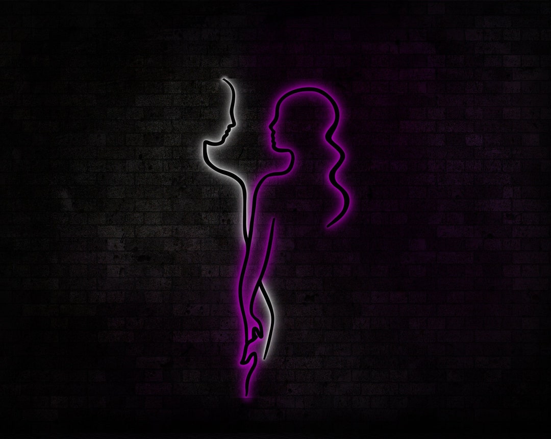 Metal Wall Art Home Led Sign Engagements Gifts for Couples - Etsy