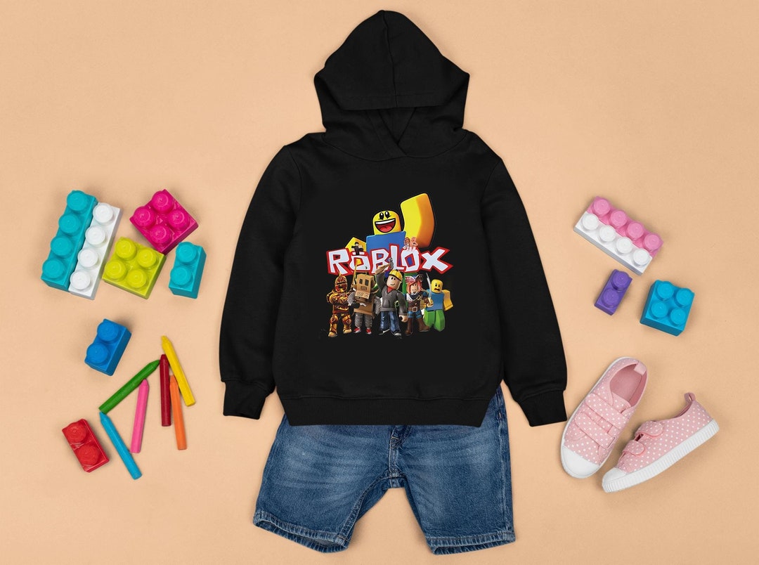 Roblox Team Printed Kids Hoodie,roblox Kids Sweatshirt,roblox ...
