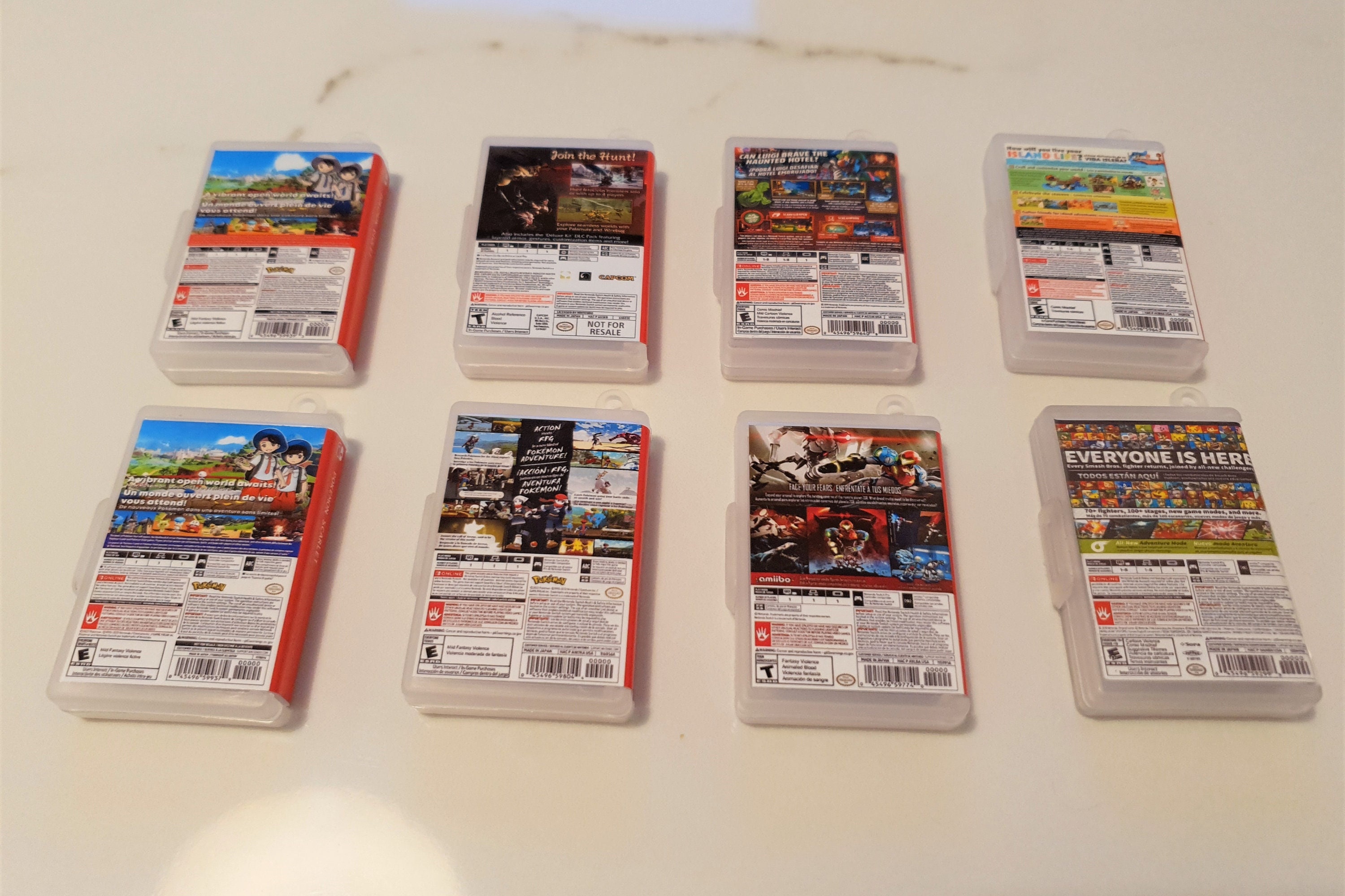 Miniature Switch Game Case / Custom Nintendo Switch Case - Etsy