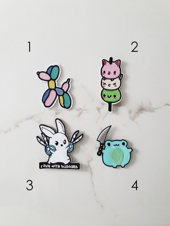 Cool Cute Popular Patches DIFFERENT DESIGNS Embroidered Sew on - Etsy